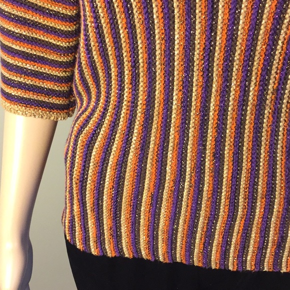 Ruby Rd. | Tops | Ruby Rd Multicolored 34slv Sweatertop Petite | Poshmark